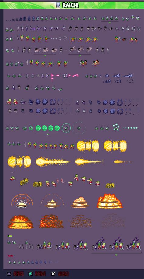 Raichi Ulsw Sprite Sheet By Arisrad By Arisrad On Deviantart