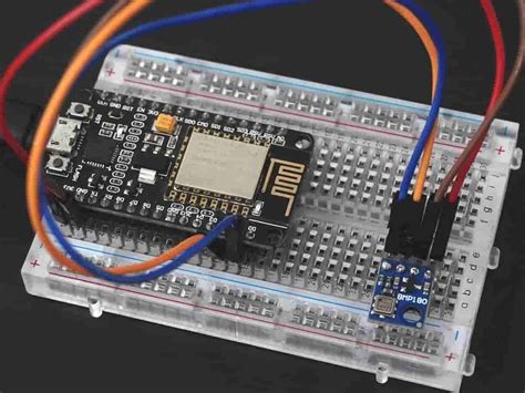 Bmp180 Barometer Sensor Interfacing With Nodemcu Nodemcu