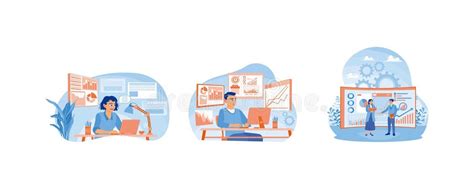 Infographic Analyst Stock Illustrations 4930 Infographic Analyst