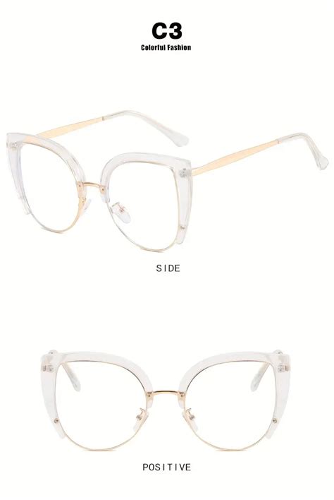 Large Cat Lens Computer Glasses Temu