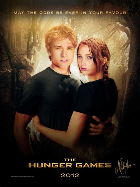 Hunger Games Poster Katniss And Peeta