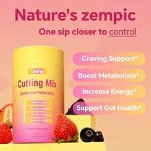 Leefar Cutting Drink Mix Berberine Chromium 5 Htp Yerba Mate