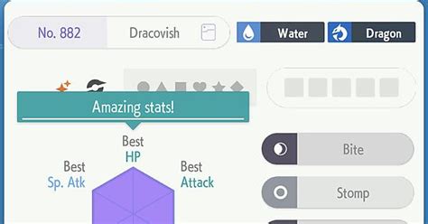 Shiny Dracovish Stats Album On Imgur