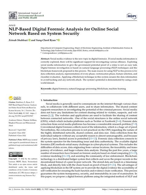 7 Nlp Based Digital Forensic Analysis For Online Social Network Based