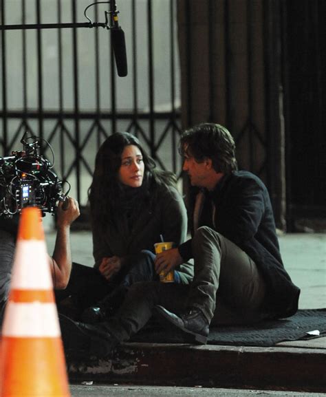 Emmy Rossum On The Set Of Shameless In Hollywood Hawtcelebs