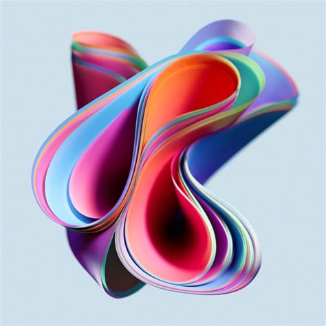 Colorful Curves On Behance Disney Canvas Art 3d Art Sculpture Curves