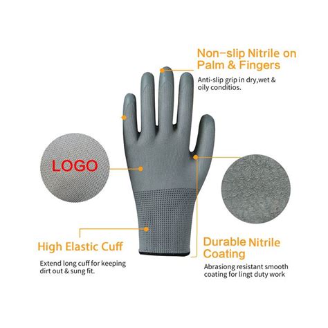 Nitrile Dipped Hand Gloves Anbu Safety