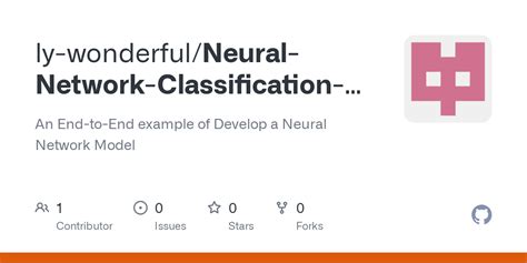 Github Ly Wonderfulneural Network Classification Model Example In
