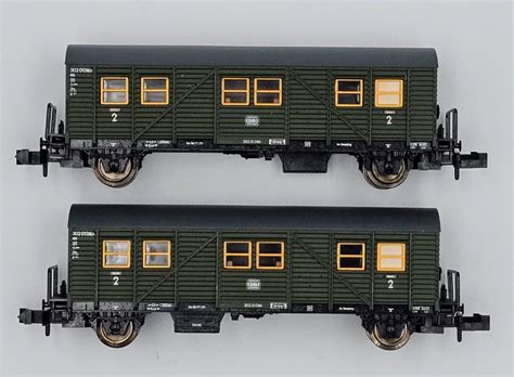 Minitrix N 13331 Model Train Passenger Carriage 2 Two Deutsche Bahn Second Class