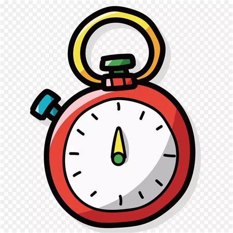 彩色秒表卡通插画png图片素材下载图片编号xypooewq 免抠素材网