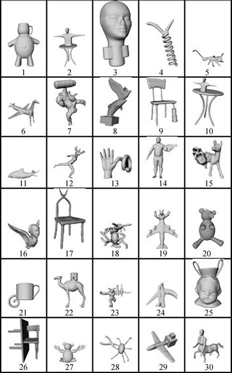 Aimshape Partial Matching Query Objects Download Scientific Diagram