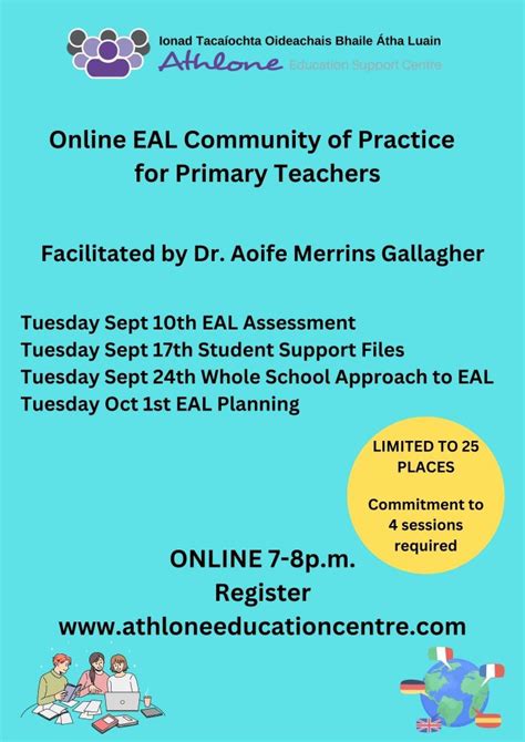 Lc24 95a A Facilitated Online Eal Community Of Practice For Primary Teachers Primary Welcome