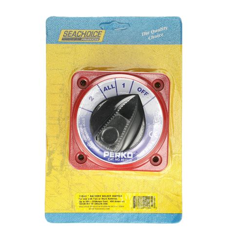 Battery Select Switch Compact Canadian Marine Parts