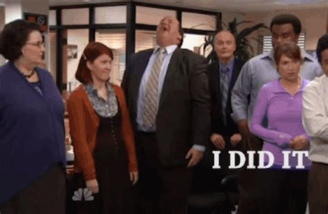 I Did It The Office  I Did It The Office Kevin The Office