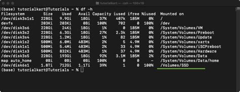 How To Check Disk Space In Mac Terminal Using 2 Commands