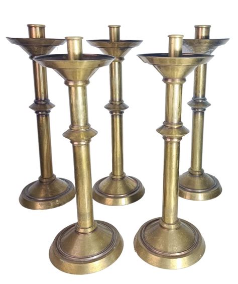 Kirchenaltar Kerzenhalter 5 Set Bei Pamono Kaufen