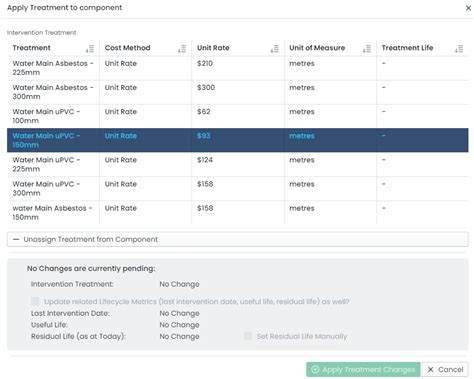 Update Treatment Metrix User Guide