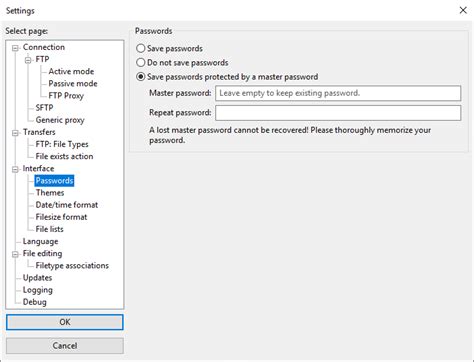 Password Management Should I Use Filezilla Information Security