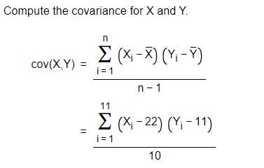 Solved How Do You Calculate The Covariance I Just Don T Chegg Com
