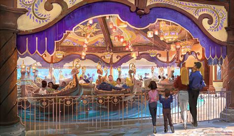 Concept Art Released For Tangled Spinner Ride Coming To Disney