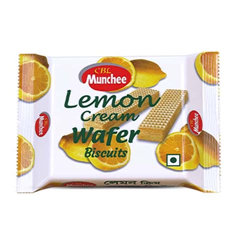 Cbl Munchee Lemon Cream Wafer 50gm