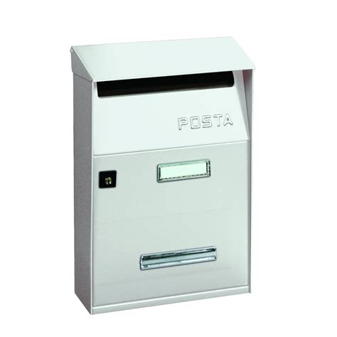 Alubox Ft Cassetta Postale Da Esterno 32x22x11 Cm Cassetta Posta Con