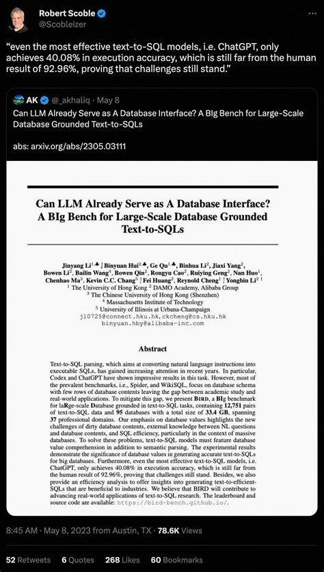 当llm遇到database:阿里达摩院联合hku推出text To Sql新基准 知乎 当llm遇到database:阿里达摩院联合hku推出text To Sql新基准 知乎