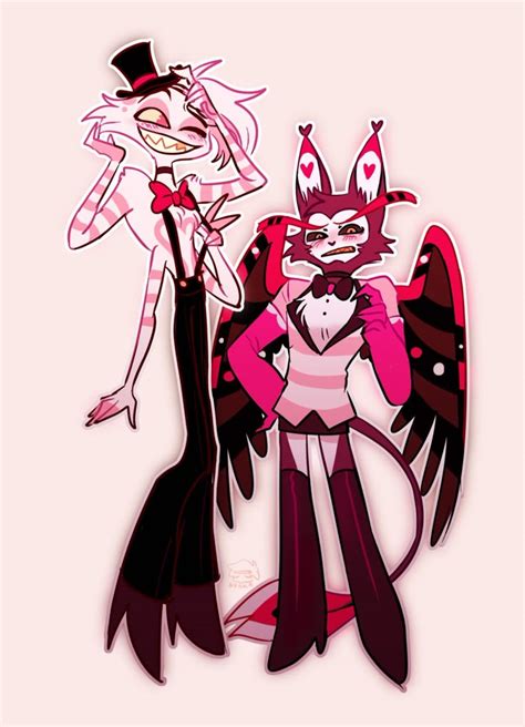 Huskerdust Hazbin Hotel Husk Hotel Art Hazbin Hotel Angel Dust