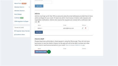 How Can I Add Check In Staff Help Center