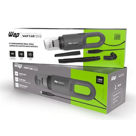 Aspirador De Pó Automotivo Wap Car 12v2 180w Indica Wap