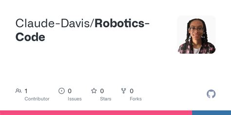 Github Claude Davisrobotics Code