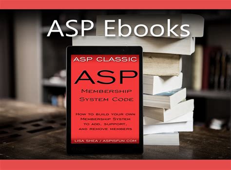 asp membership system book asp is fun