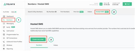 telnyx hosted sms telnyx