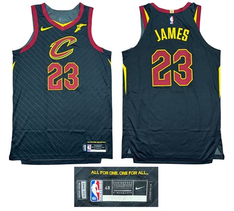 Lot Detail Lebron James 2017 18 Cleveland Cavaliers Team Issued