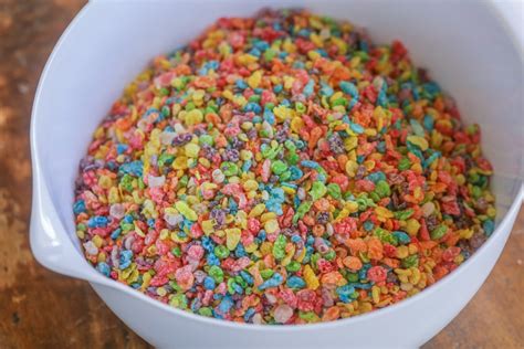 Fruity Pebble Treats Recipe Video Lil Luna