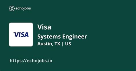 Visa Is Hiring Systems Engineer Sr Consultant Level Multiple Openings Usd 132k 212k