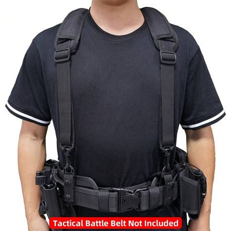 Melotough Tactical Harness Tactical Suspenders 1 5 Inch Police