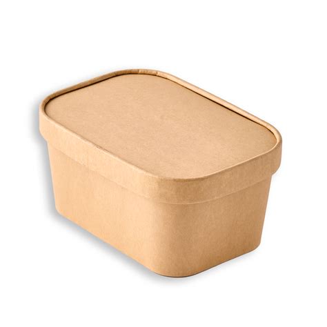 Brown Kraft Rectangle Container Altindo Mulia