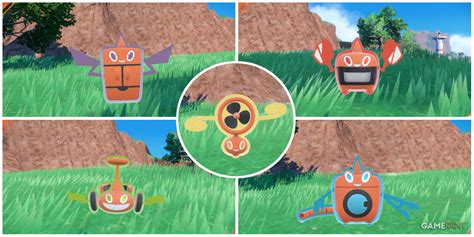 Pokemon Scarlet Rotom Forms