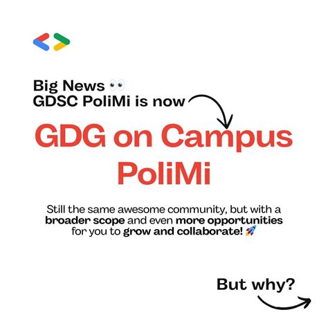 Gdg On Campus Polimi On Linkedin Community Network Opportunities