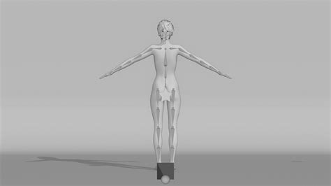 Realistic Female Candy 3d Model Rigged Cgtrader