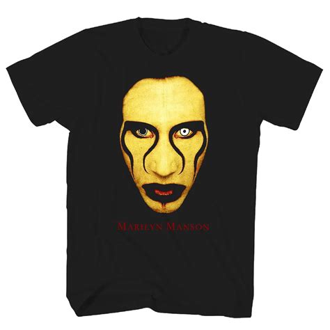 Marilyn Manson Mens Sex Is Dead T Shirt Black Large Officially