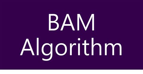 지능형 시스템 Chapter 9 Bam 양방향 연상 메모리 Bidirectional Associative Memory