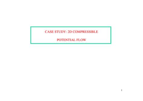 Flow Dynamics Lecture Notes Physics 1 Docsity