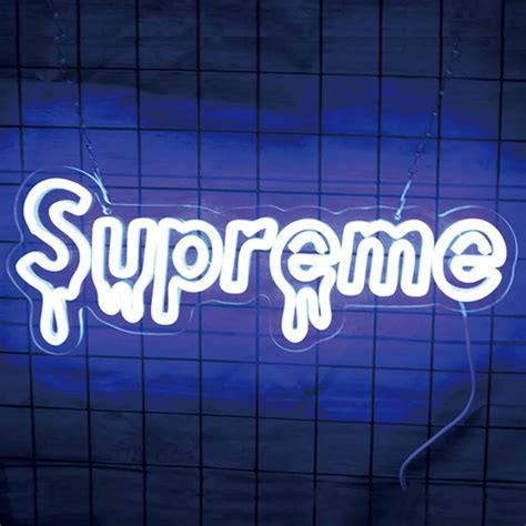 Neon Supreme Drip La Boutique Du Néon