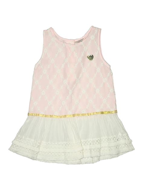 Juicy Couture 100 Nylon Pink Dress Size 6x 86 Off Thredup