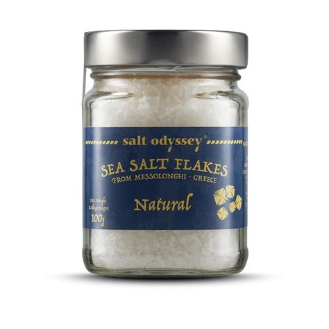 Pure Sea Salt Flakes 100g Greek Products Online Sale