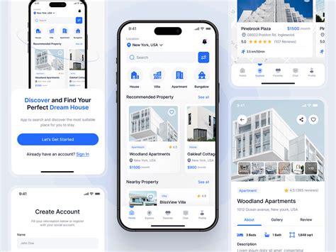 Real Estate Mobile App Uiux Design Figma App Designer Insightlancer Medium