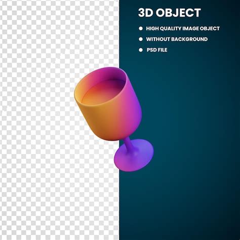Premium Psd Psd 3d Glass
