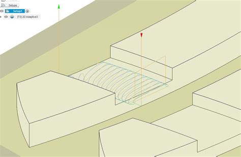 solved open pocket 2d adaptive clearing rapid collision with stock